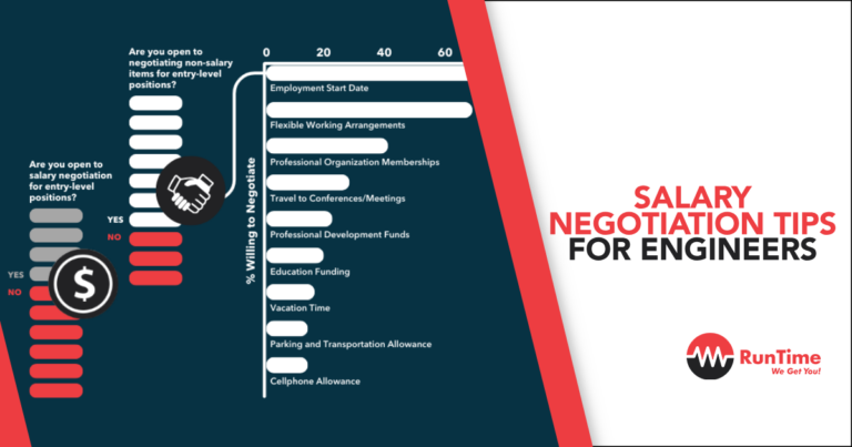 Salary Negotiation Tips for Engineers - RunTime Recruitment