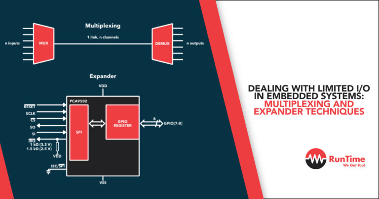 Dealing with Limited I/O in Embedded Systems: Multiplexing and Expander Techniques - RunTime ...