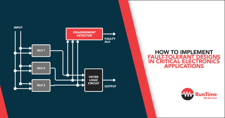 How to Implement Fault-Tolerant Designs in Critical Electronics Applications - RunTime Recruitment