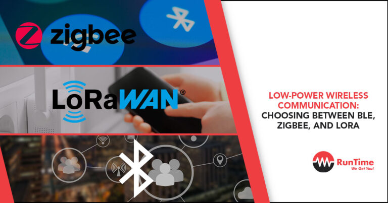 Low Power Wireless Communication Choosing Between Ble Zigbee And Lora Runtime Recruitment